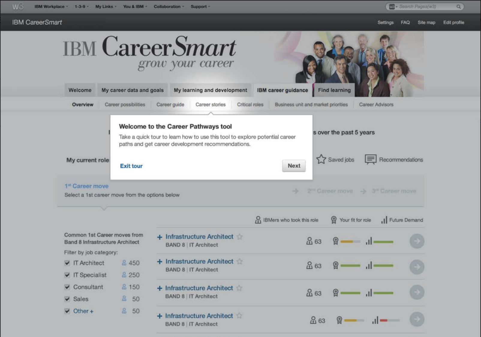 IBM Career Paths – UX Derek